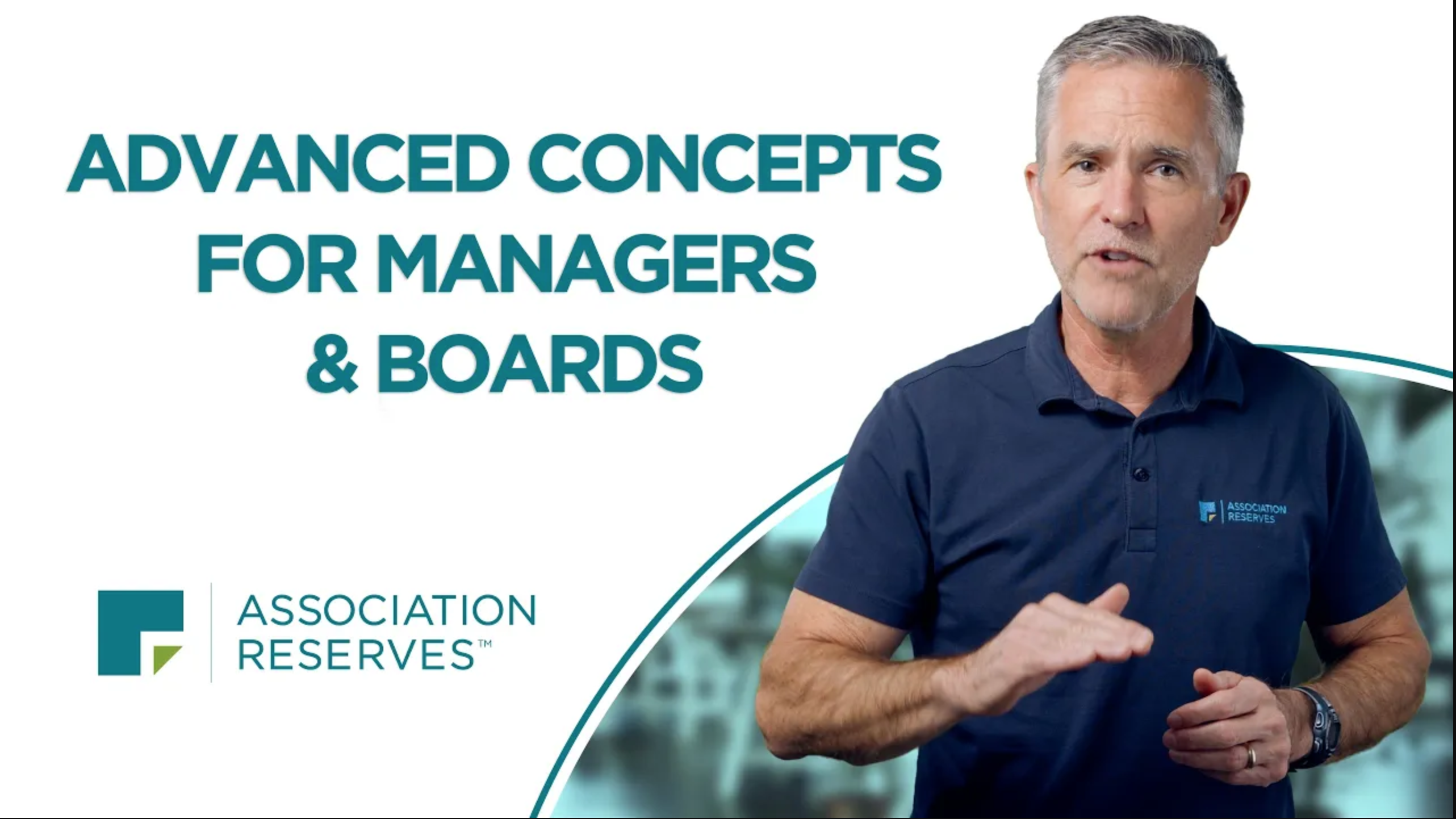 Reserves: Advanced Concepts for Managers & Boards - Association Reserves